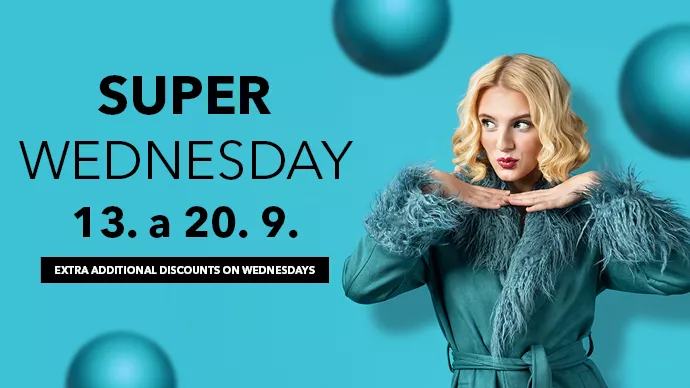 Outlet Arena Moravia - Super Wednesdays in September
